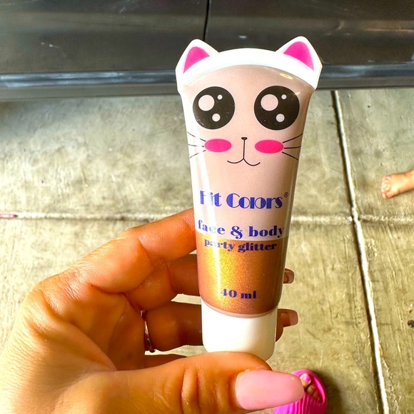 Fit Colors | Makeup | Fit Colors Gold Glitter Bronzer Hair Face And ...